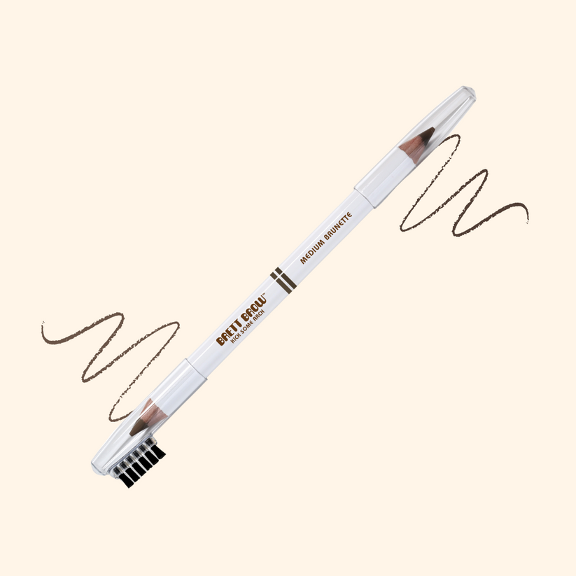 Brett Brow Duo-Shade Pencil Medium Brunette – Brett Freedman Beauty