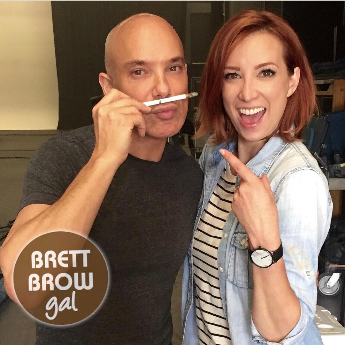 Brett Brow Duo-Shade Powder Redhead – Brett Glam Beauty