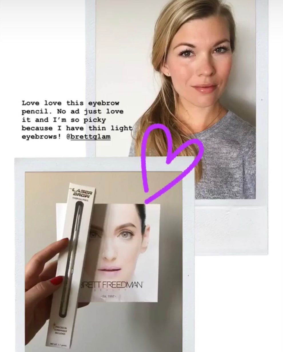 Brett Brow Duo-Shade Pencil Dark Brunette – Brett Freedman Beauty