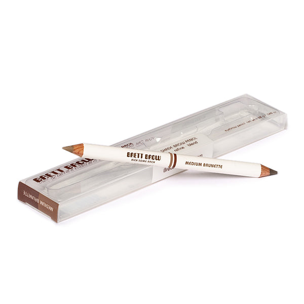 Brett Brow Duo-Shade Pencil Medium Brunette – Brett Freedman Beauty